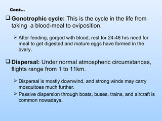 Medical entomology and vector bionomics | PPT