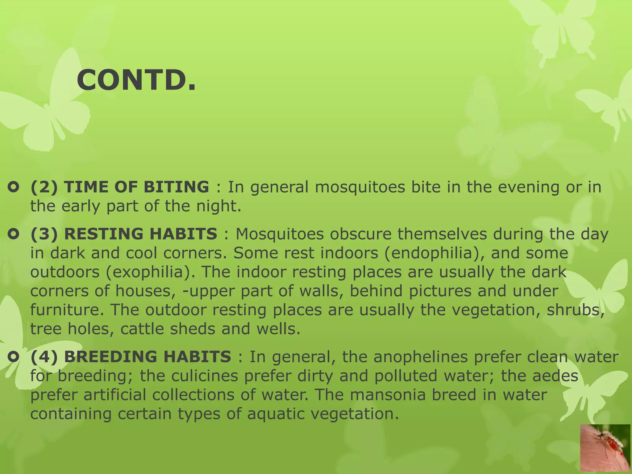 Medical entomology lecture ppt | PPTX