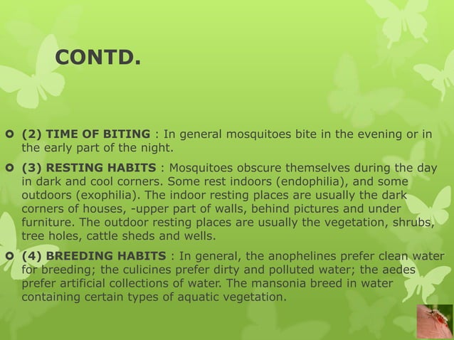 Medical entomology lecture ppt | PPTX | Infectious Diseases | Diseases ...