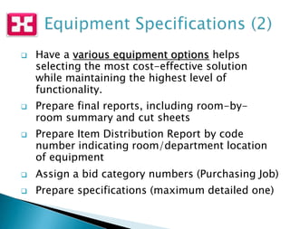 Medical equipment planning by Eng aouididi mohamed salah | PPTX
