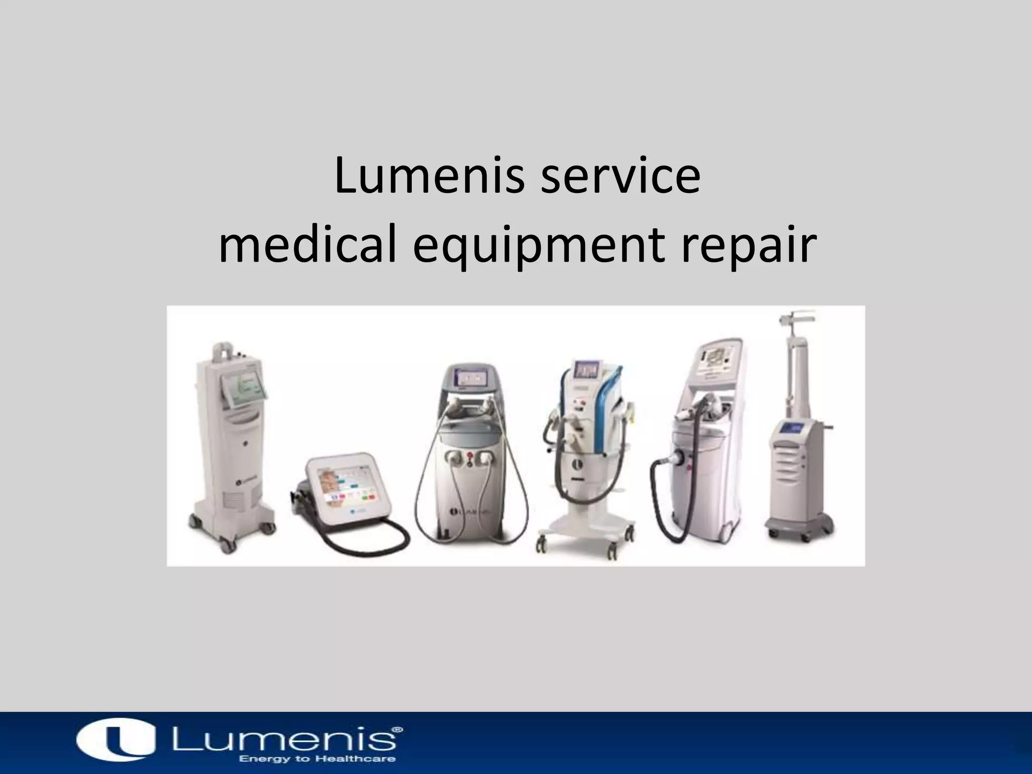 Medical equipment repair | PPTX