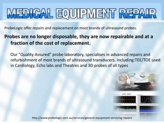 Medical equipment repair | PPTX