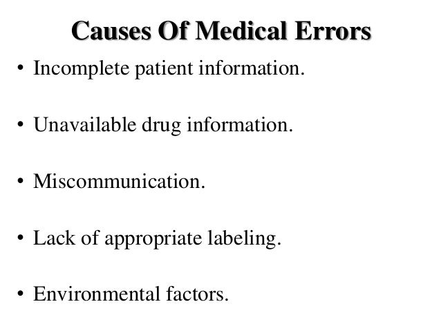Types Of Medical Errors: Facts And Figures Unveiled – XNCUC