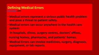 Medical errors.... | PDF
