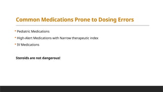types of medical errors at a glance | Dr Habibur Rahim | PPTX