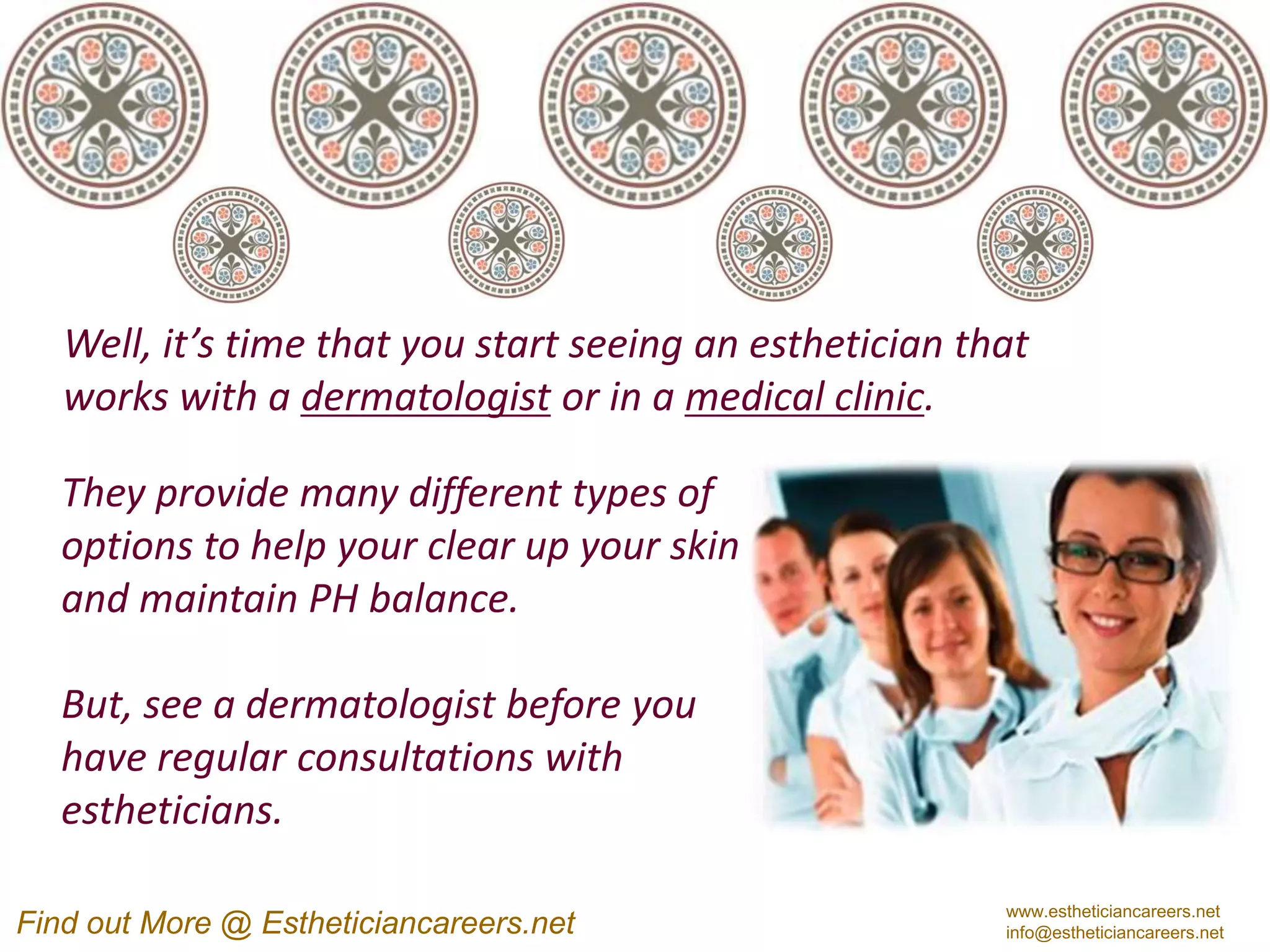 Medical Estheticians | PPTX