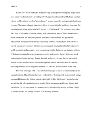 Medical ethical dilemma | PDF