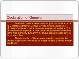 OVERVIEW OF MEDICAL ETHICS | PPTX