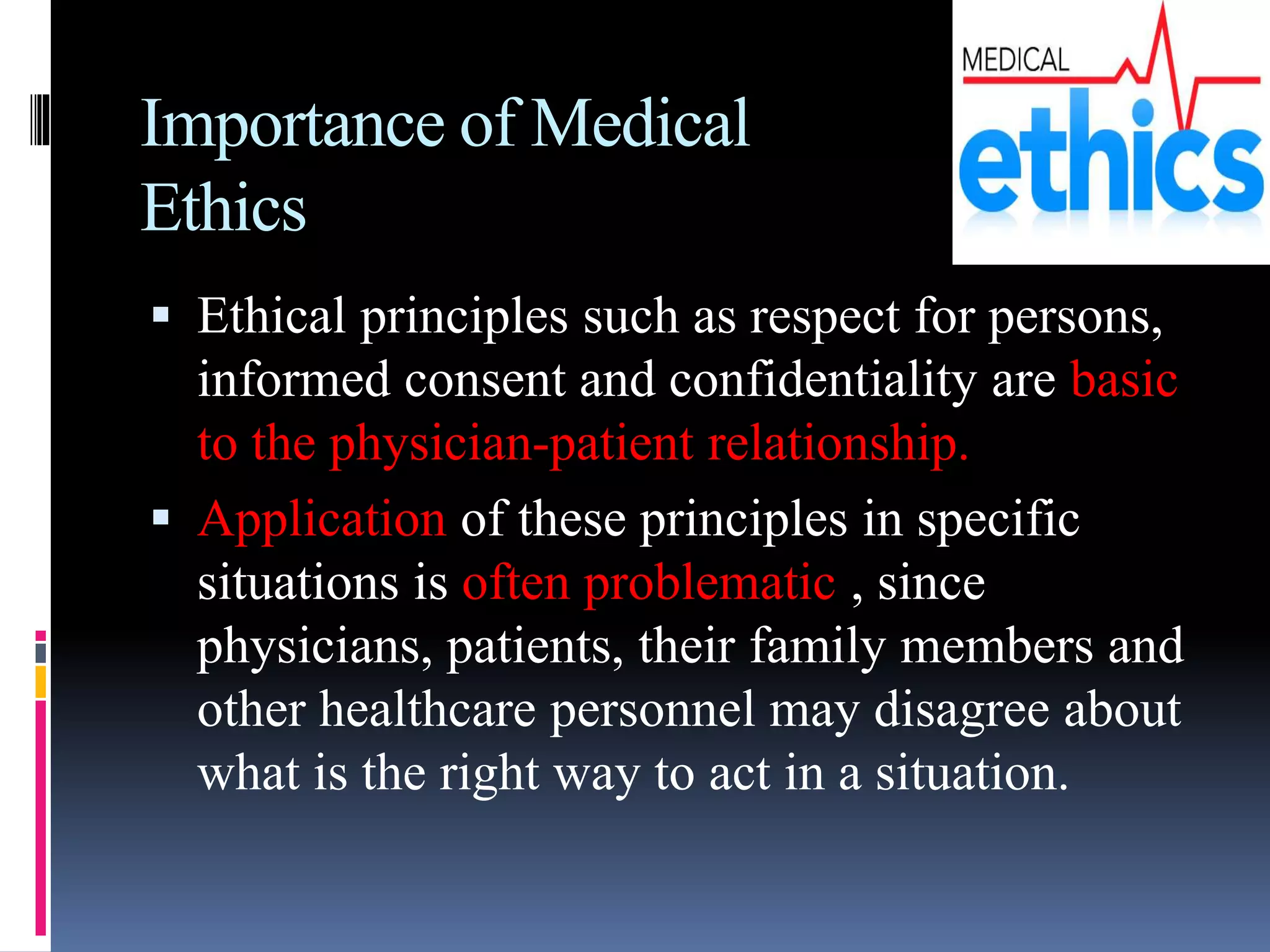 Medical ethics | PPTX