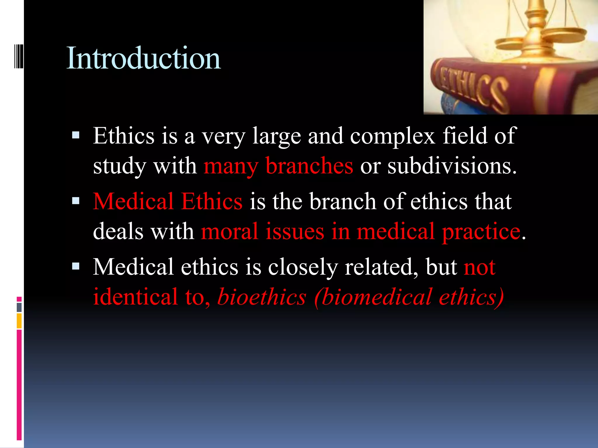 Medical ethics | PPTX