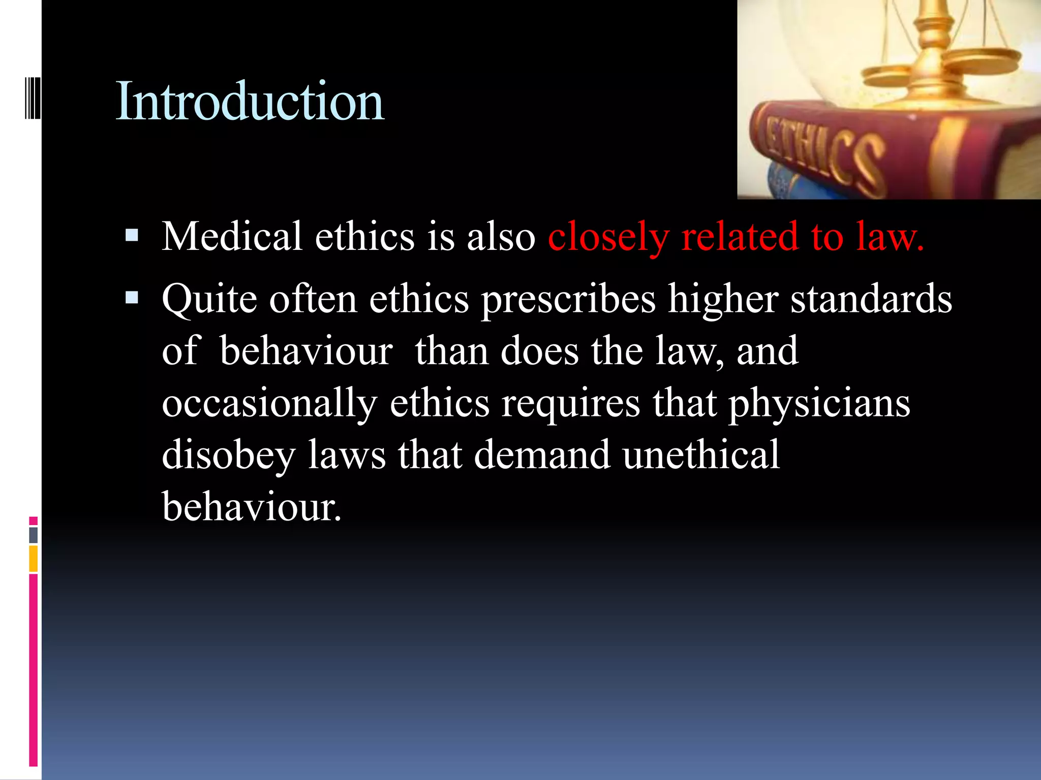 Medical ethics | PPTX
