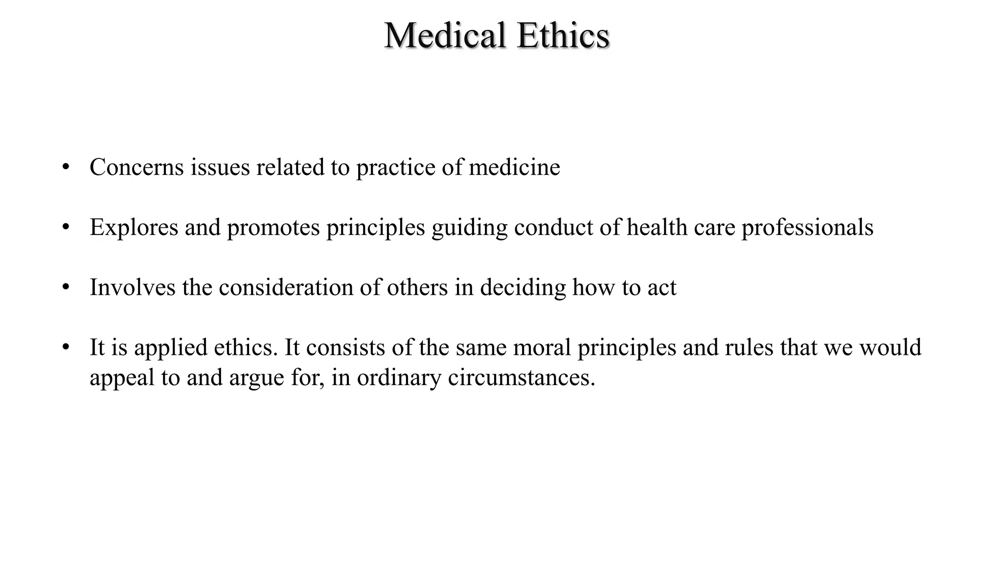 Medical ethics | PPT