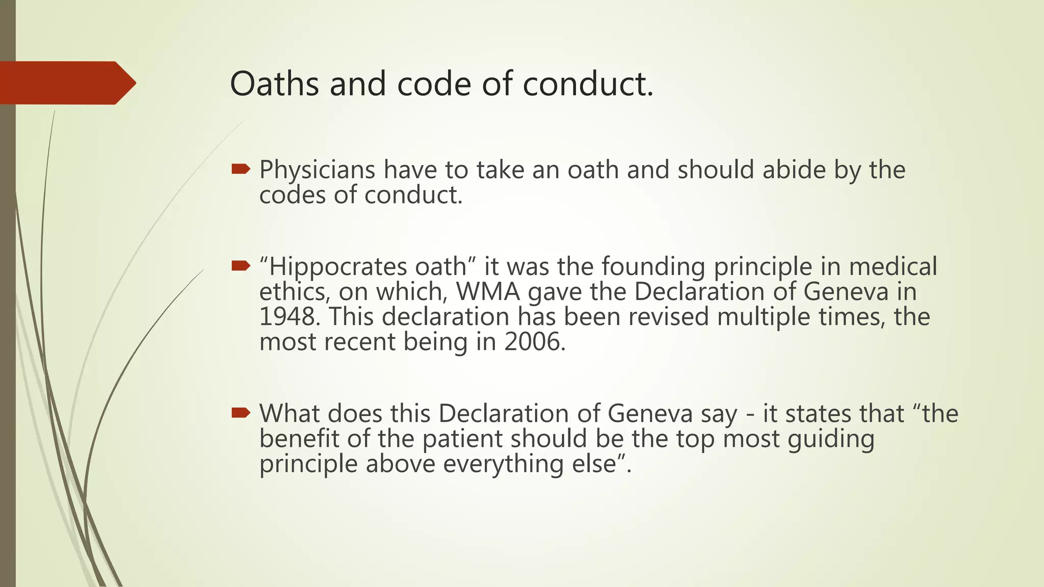 Medical ethics | PPTX