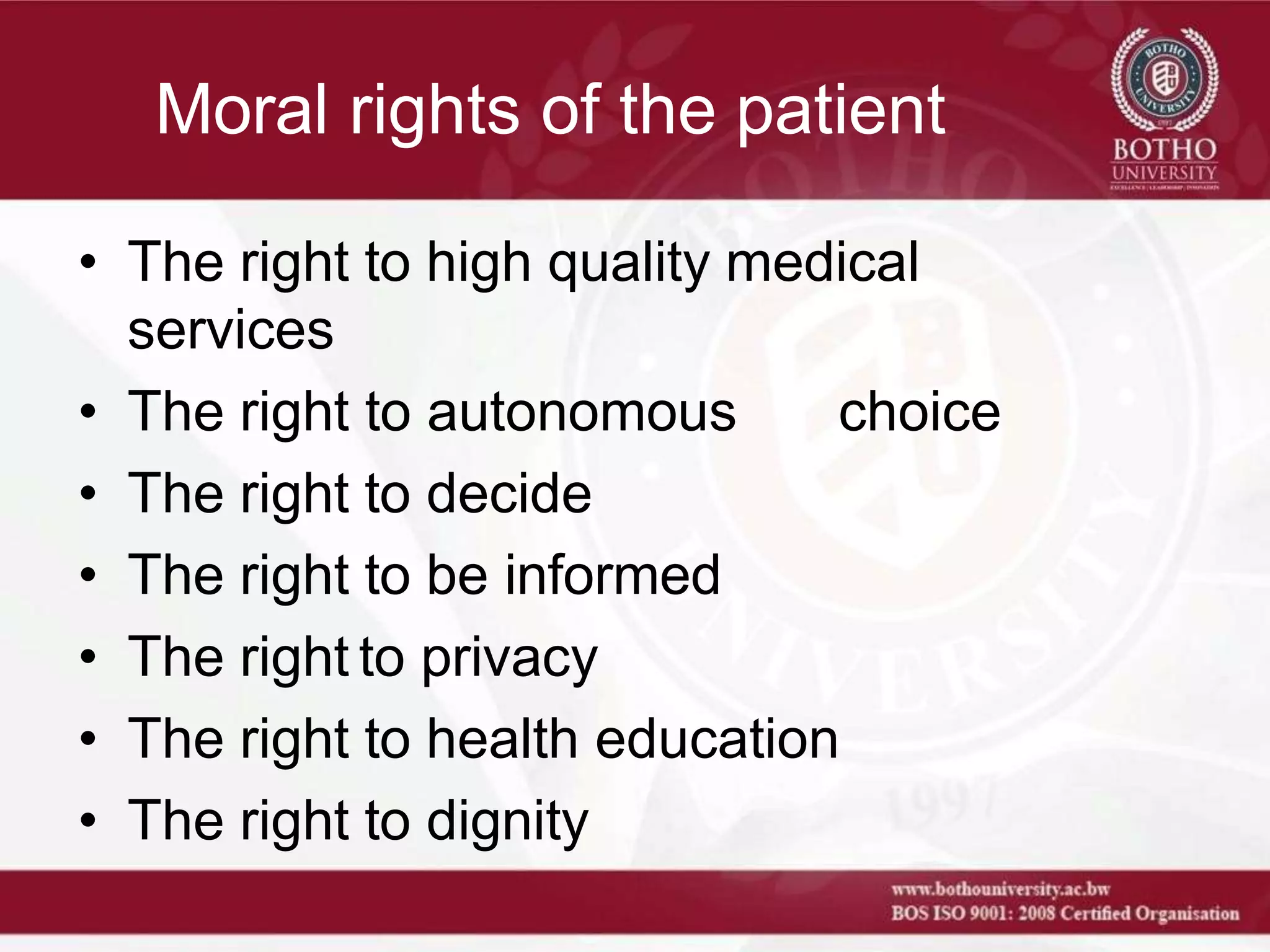 Medical ethics goal scope | PPTX