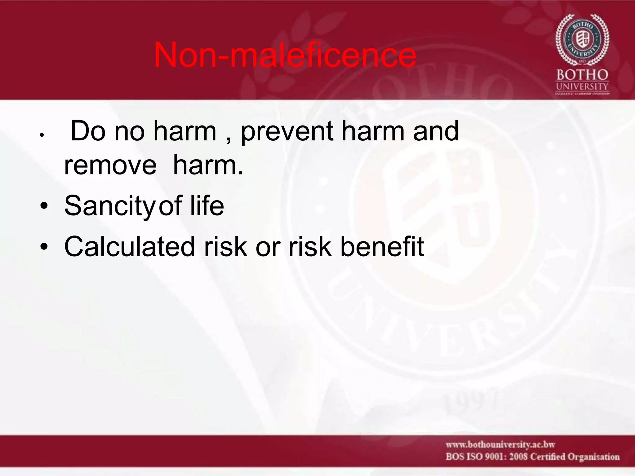 Medical ethics goal scope | PPTX