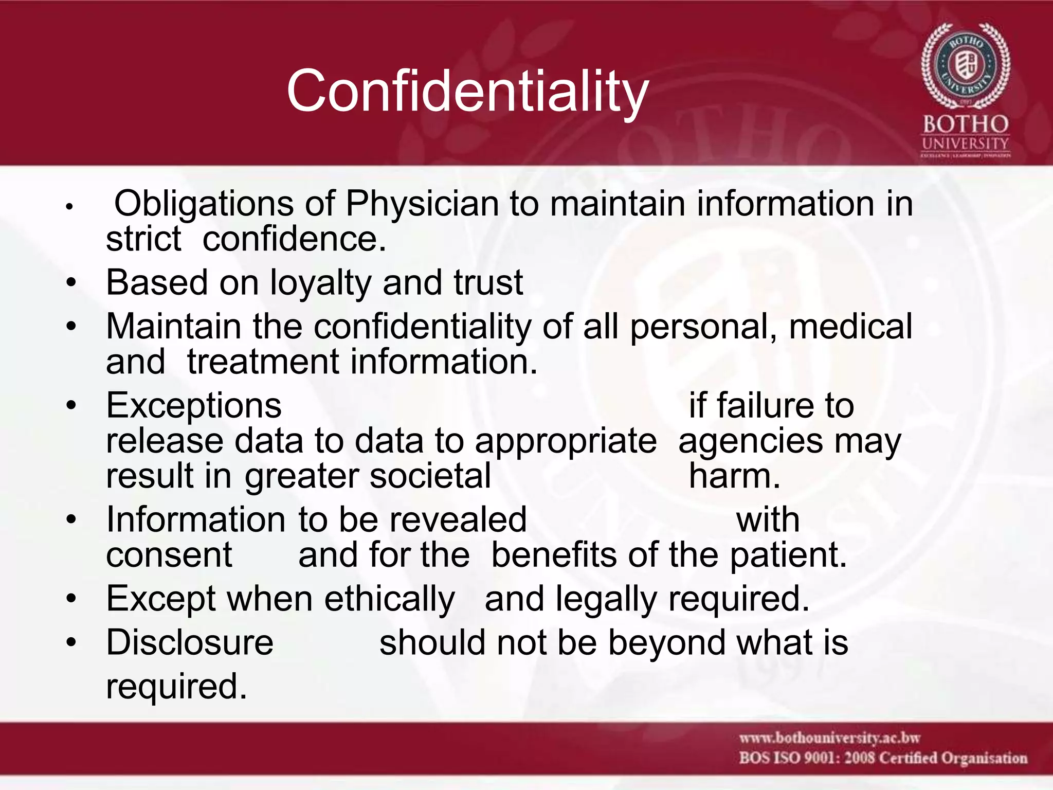 Medical ethics goal scope | PPTX