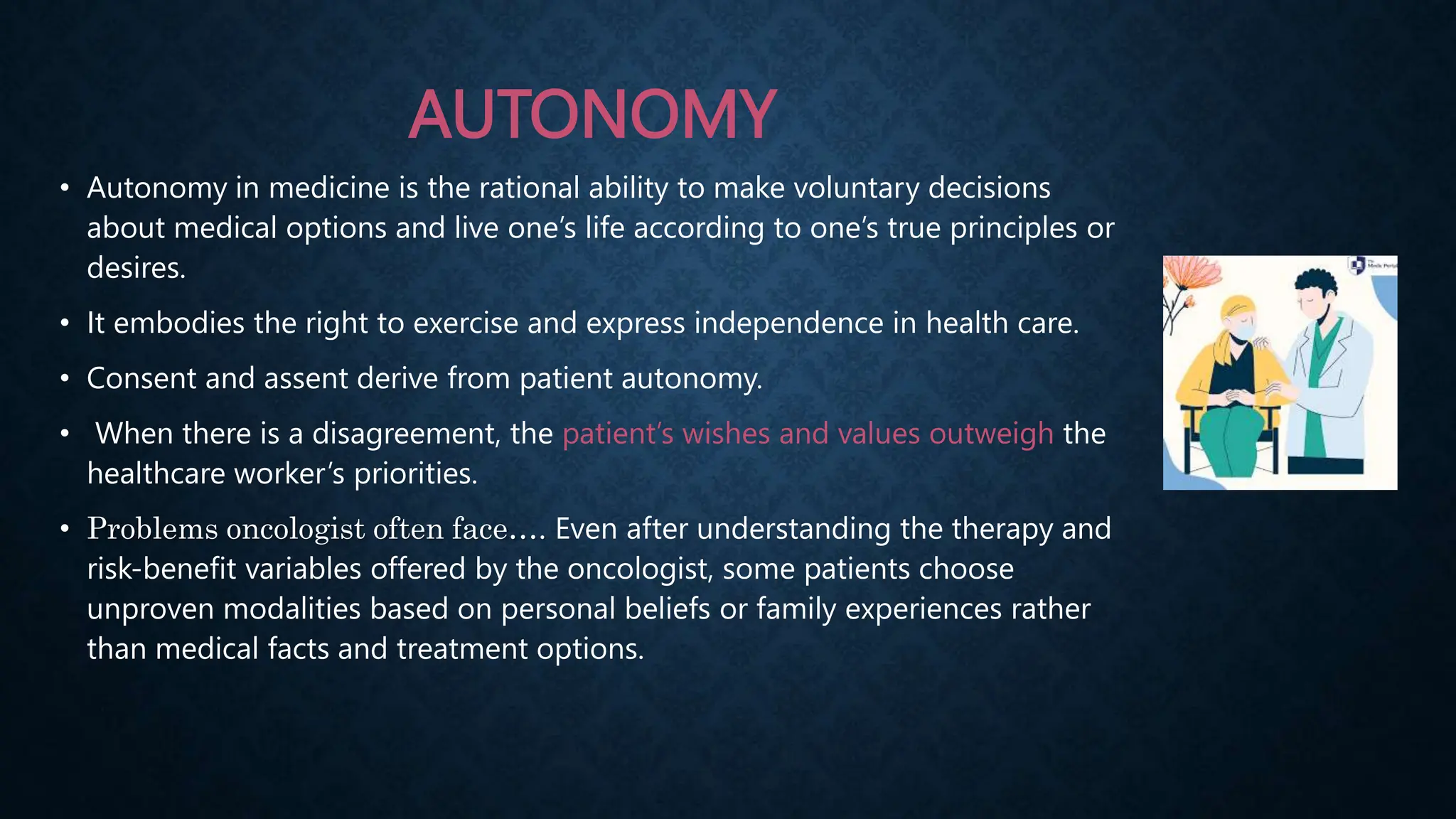 Medical ethics in oncology a beams eye view.pptx