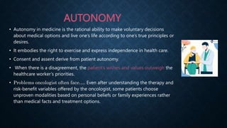 Medical ethics in oncology a beams eye view.pptx