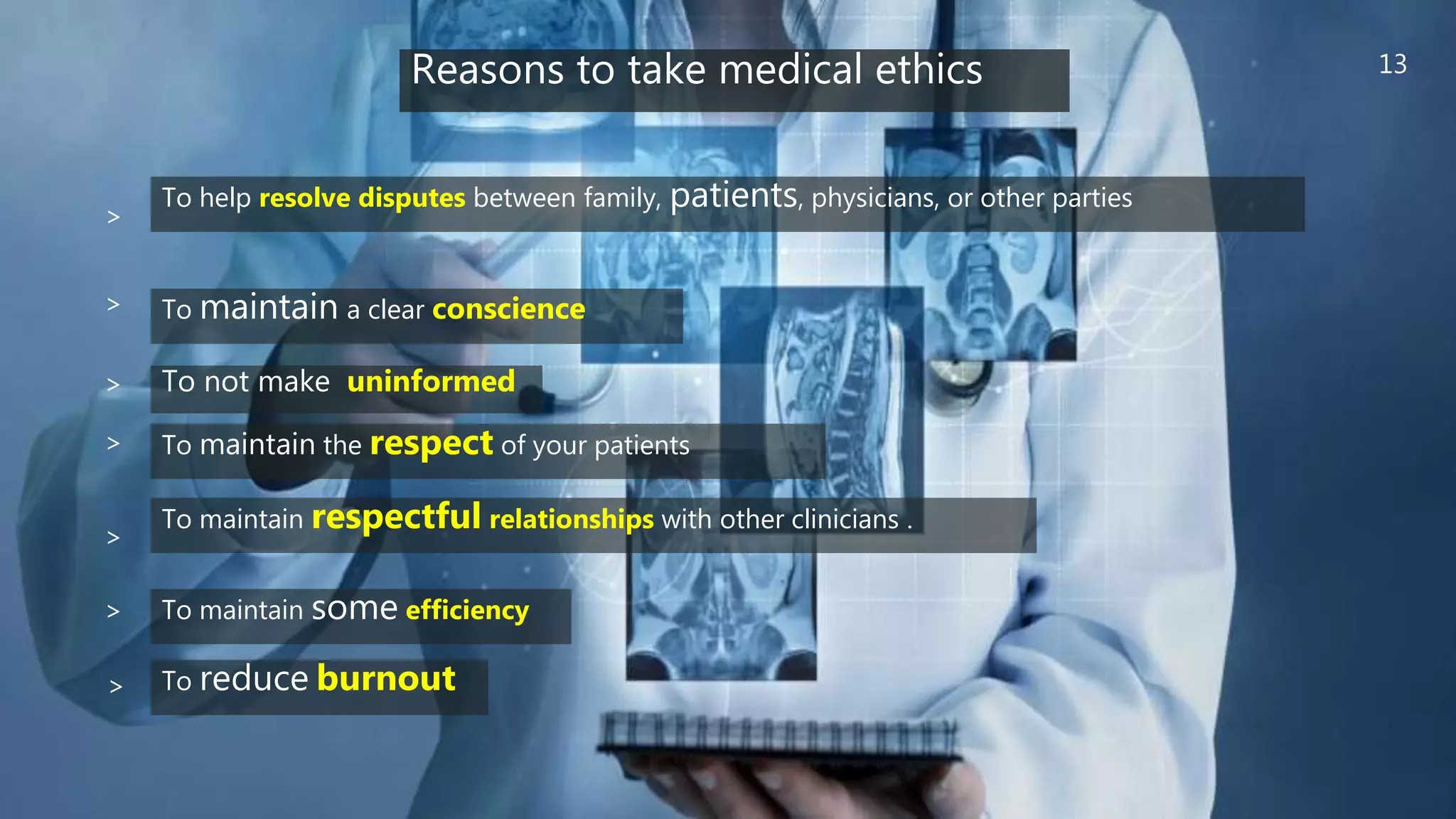 Medical Ethics in Medical Practice | PPTX