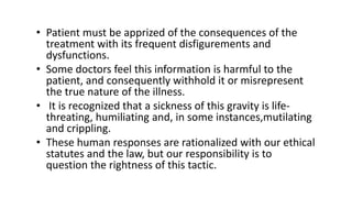 Medical ethics in otolaryngology | PPT