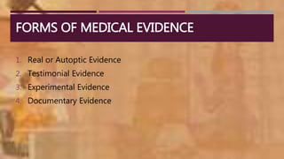 Medical Evidence | PPTX