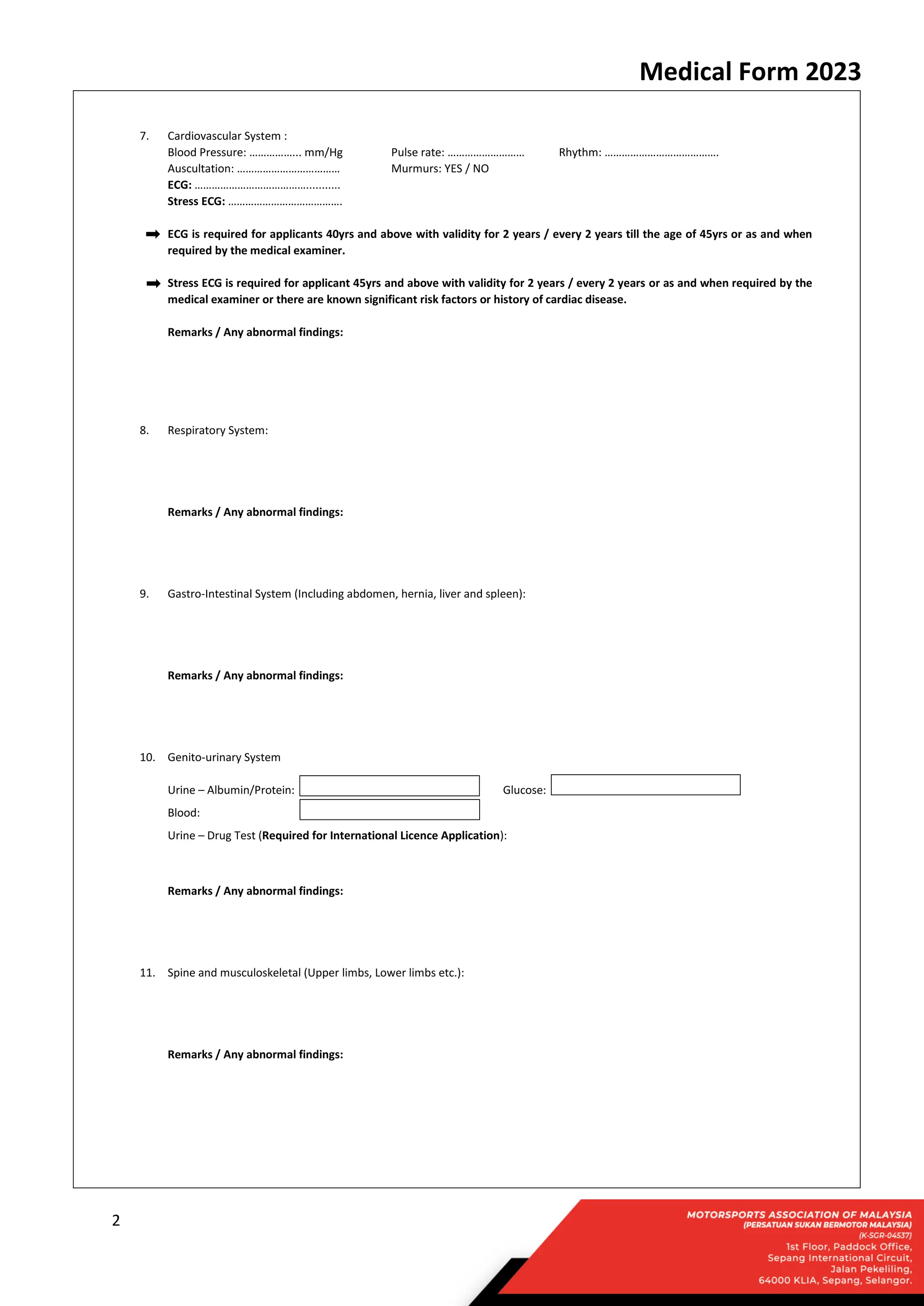 MAM MOTORSPORTS MALAYSIA Medical Examination Form.pdf
