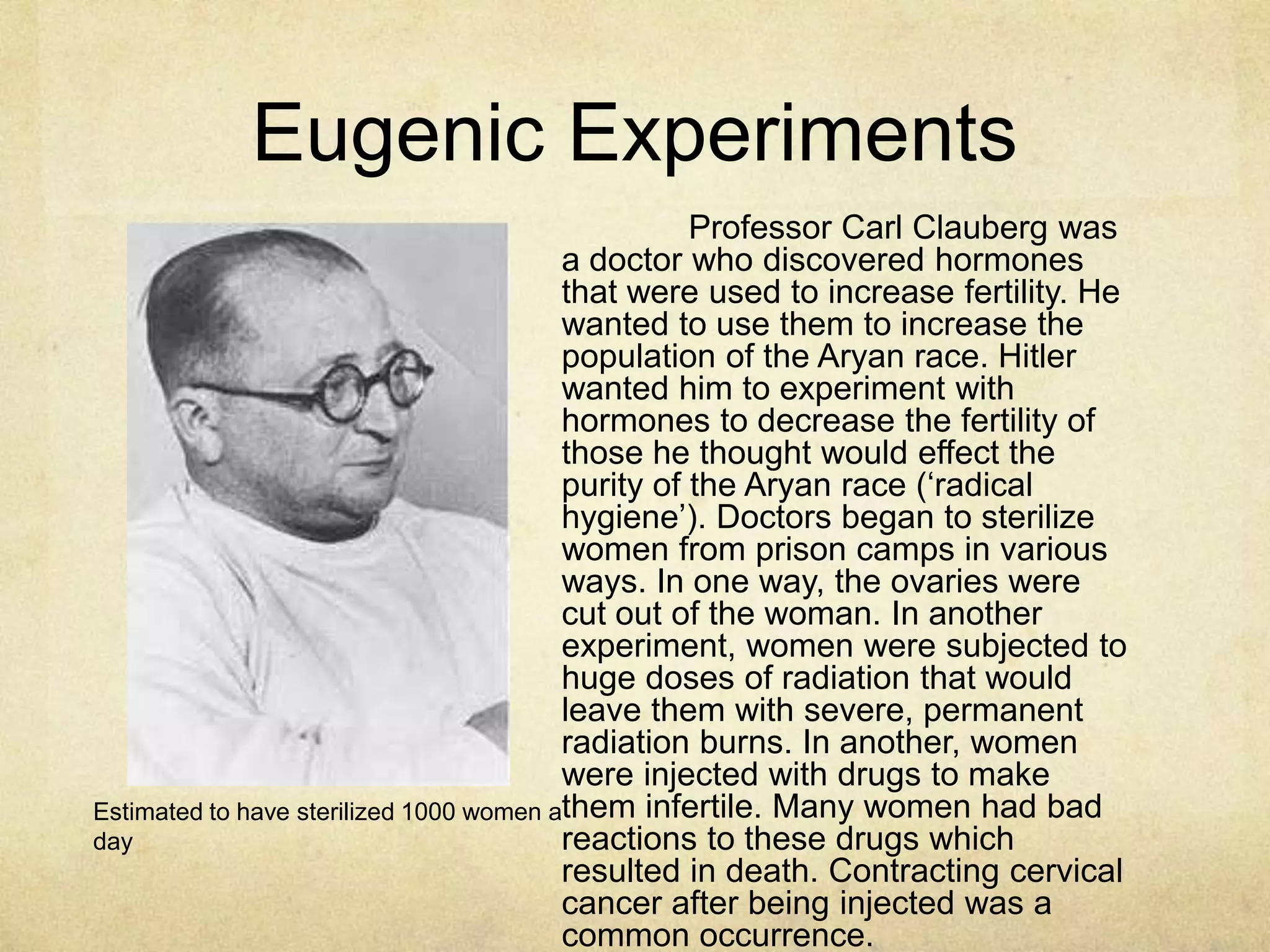 Medical Experiments | PPTX