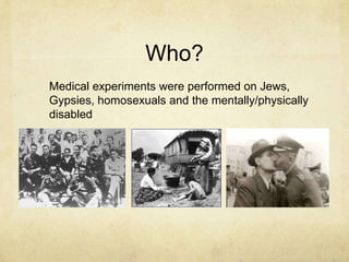 Medical Experiments | PPTX