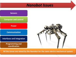 Medical facilities using Nanobots - RECONCEPTUALIZING | PPT