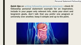 Medical Fellowship Personal Statement Hints You Need to Know About ...