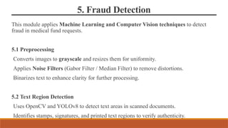 Medical Fund Fraud (2)mca students final year project report .pptx