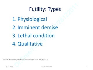 Medical futility DNR | PPT