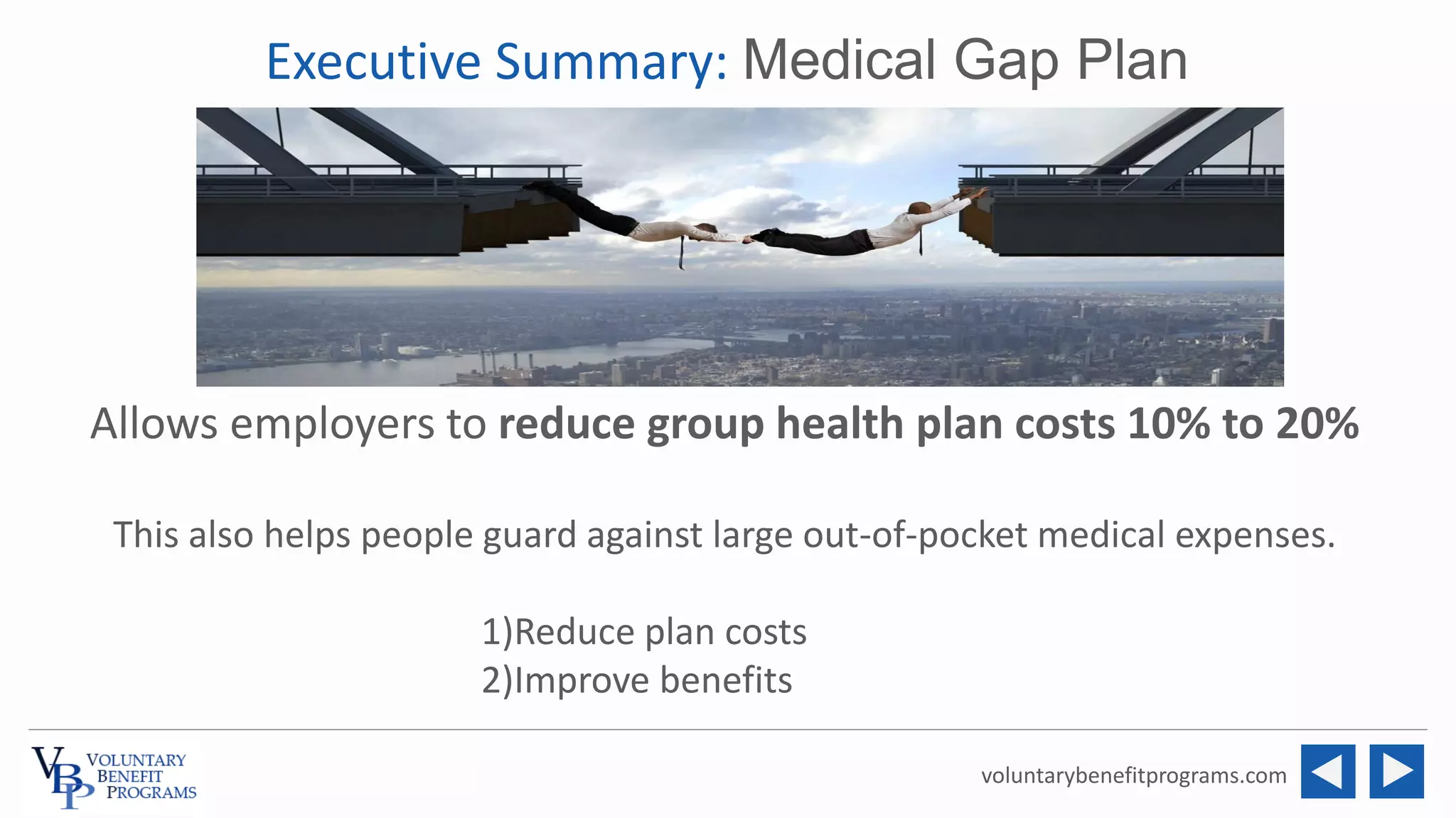 Medical Gap Plans - Reduce Health Plan Costs | PPT