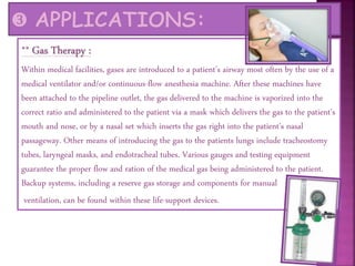 Medical gases | PPTX