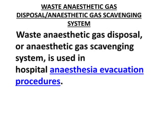 MEDICAL GASES | PPTX