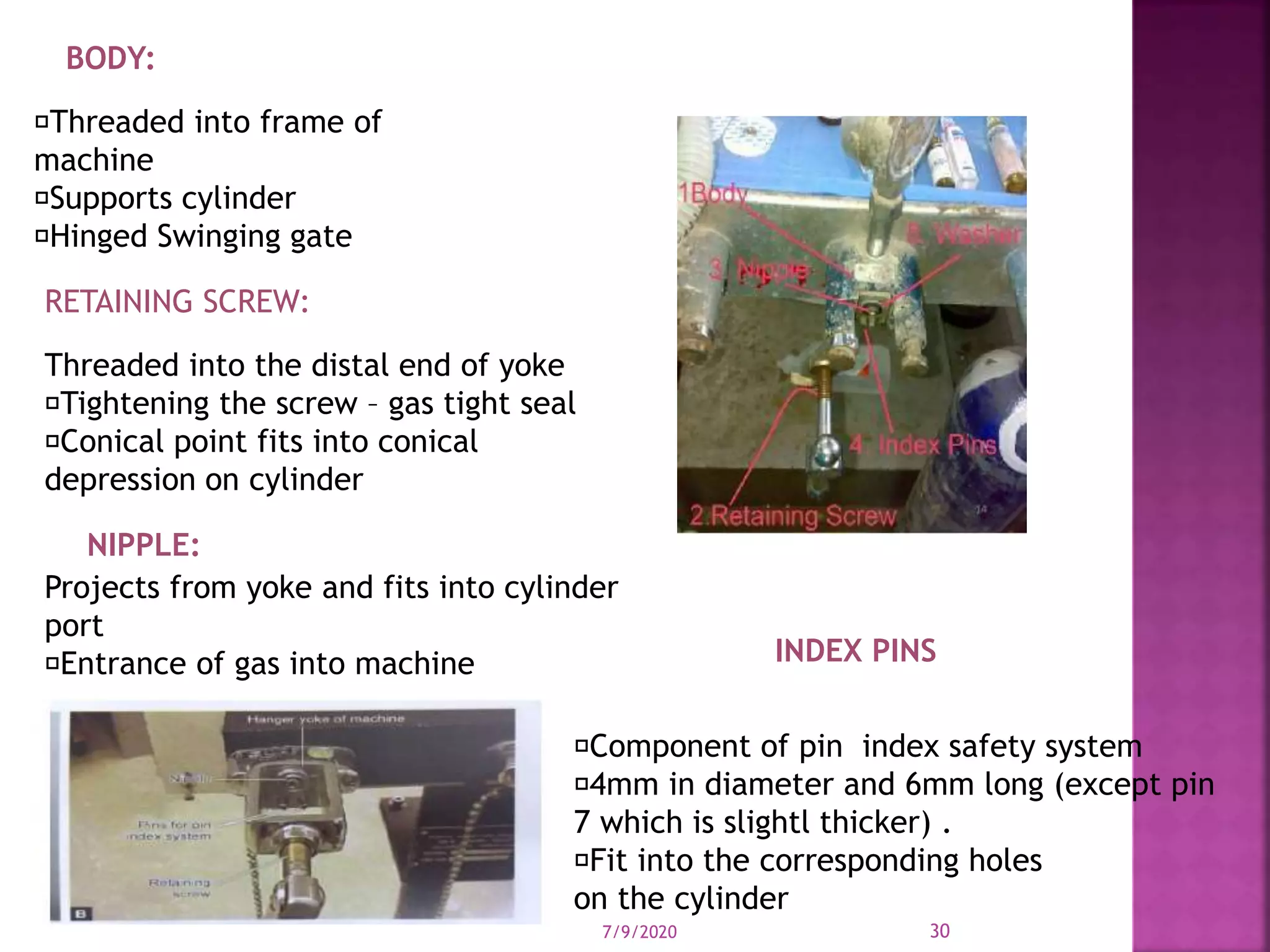 Medical gas supplies (Anesthetic machine) | PPTX