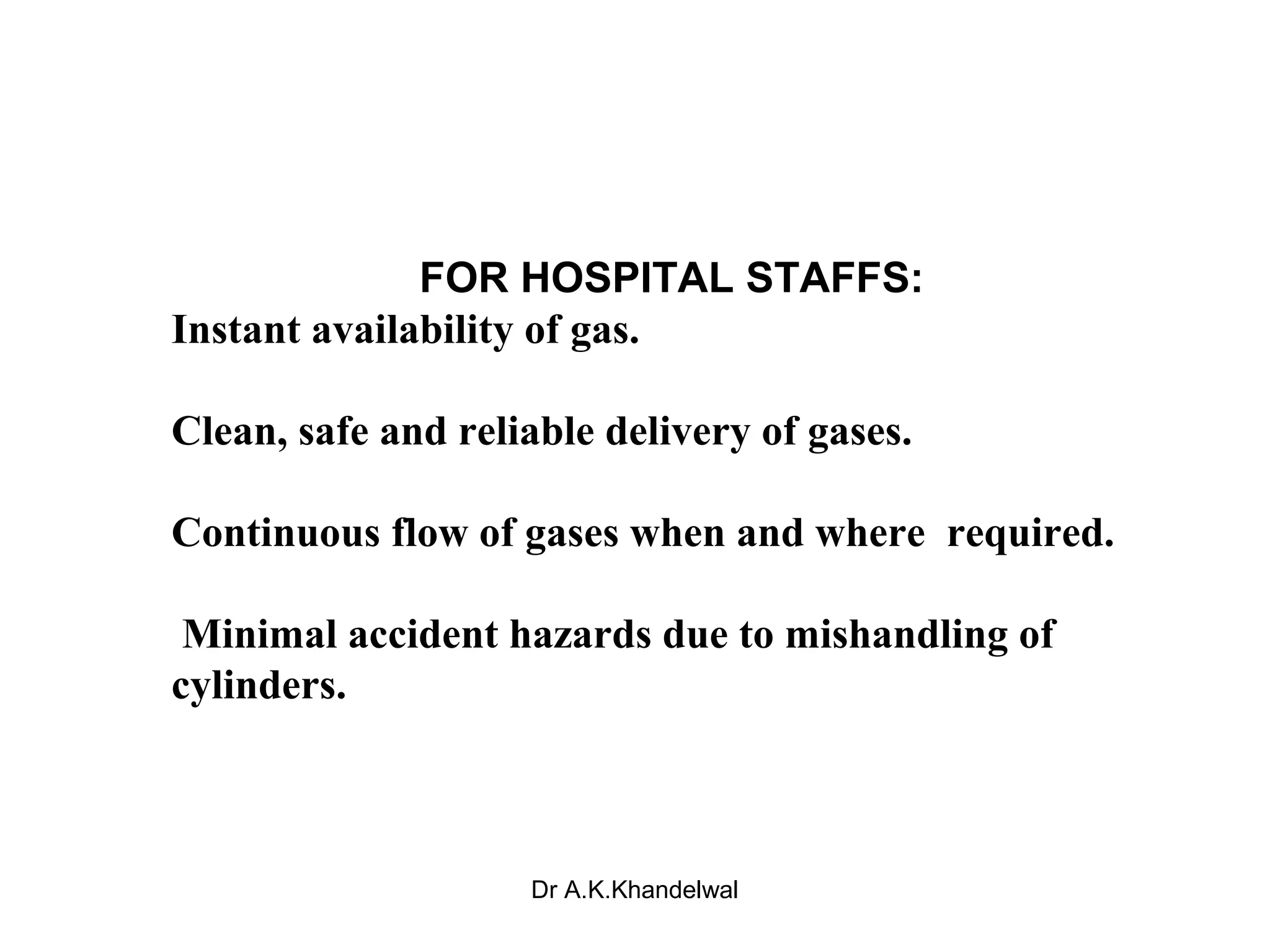 Medical gas supply system | PPT