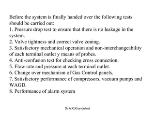 Medical gas supply system | PPT