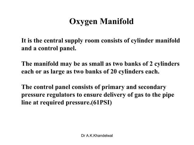 Medical gas supply system | PPT