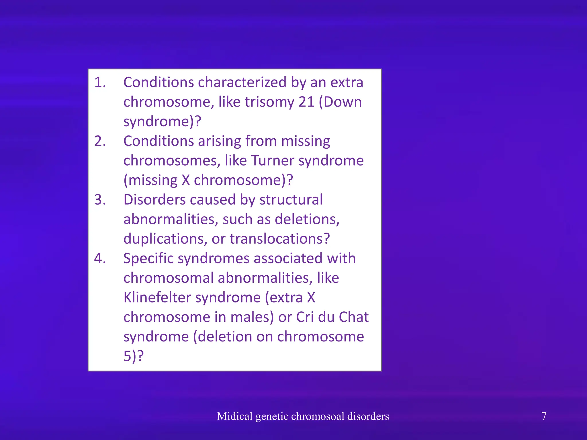 medical genetics chromosomal disorders.pdf