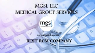 Healthcare Revenue Cycle Management company | PDF