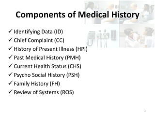 Medical Hstory and Physical Examination- Rapid Review | PPT