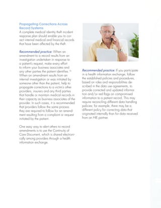 Medical Identity Theft - Electronic Medical Records | PDF