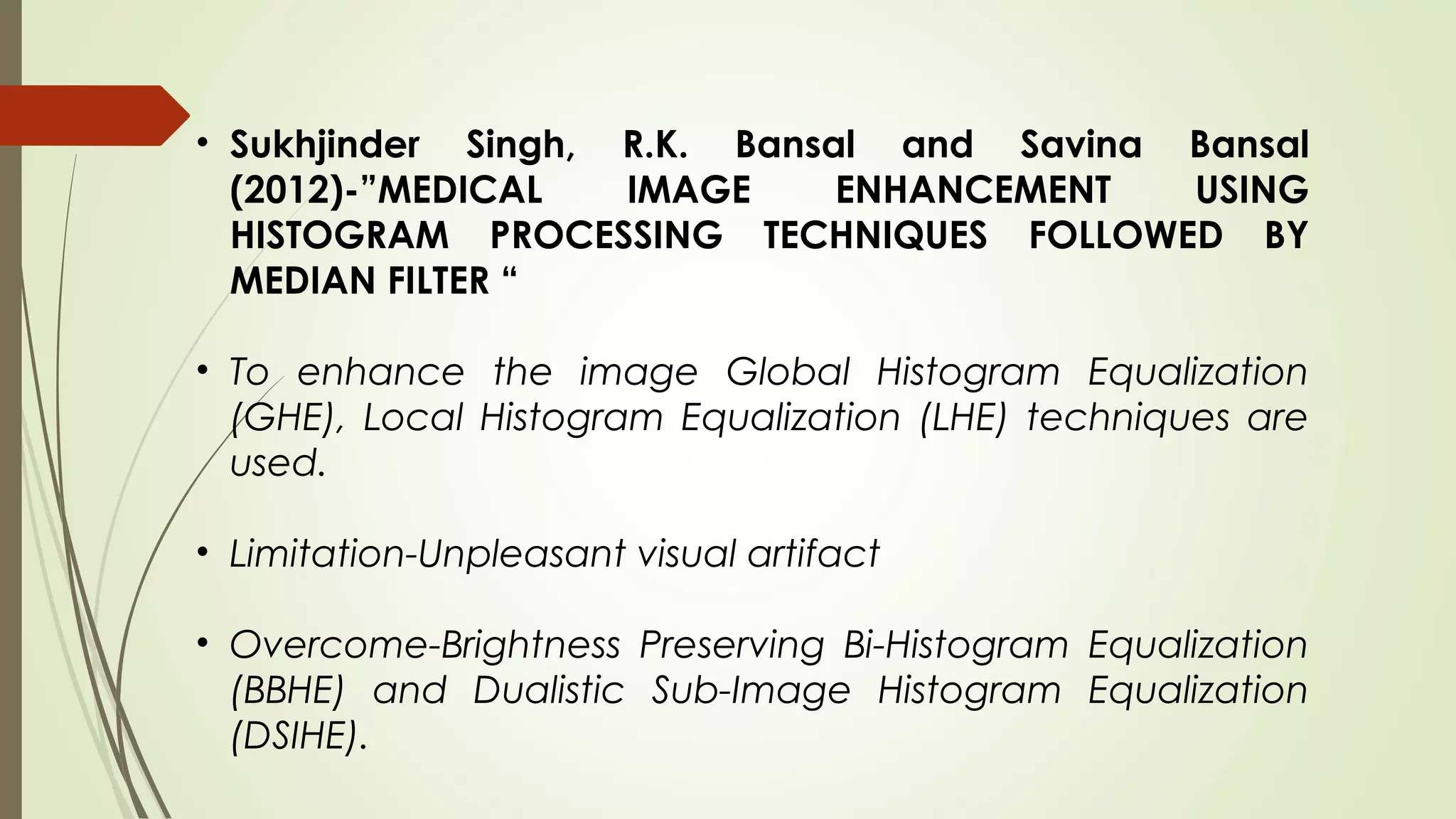 Medical image enhancement using histogram processing part1 | PPT | Photo Editing Software ...