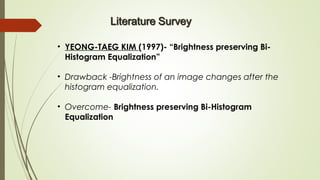 Medical image enhancement using histogram processing part1 | PPT