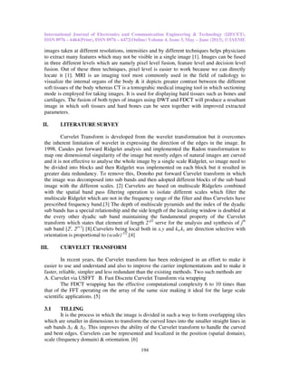 Medical image fusion using curvelet transform 2-3-4-5 | PDF
