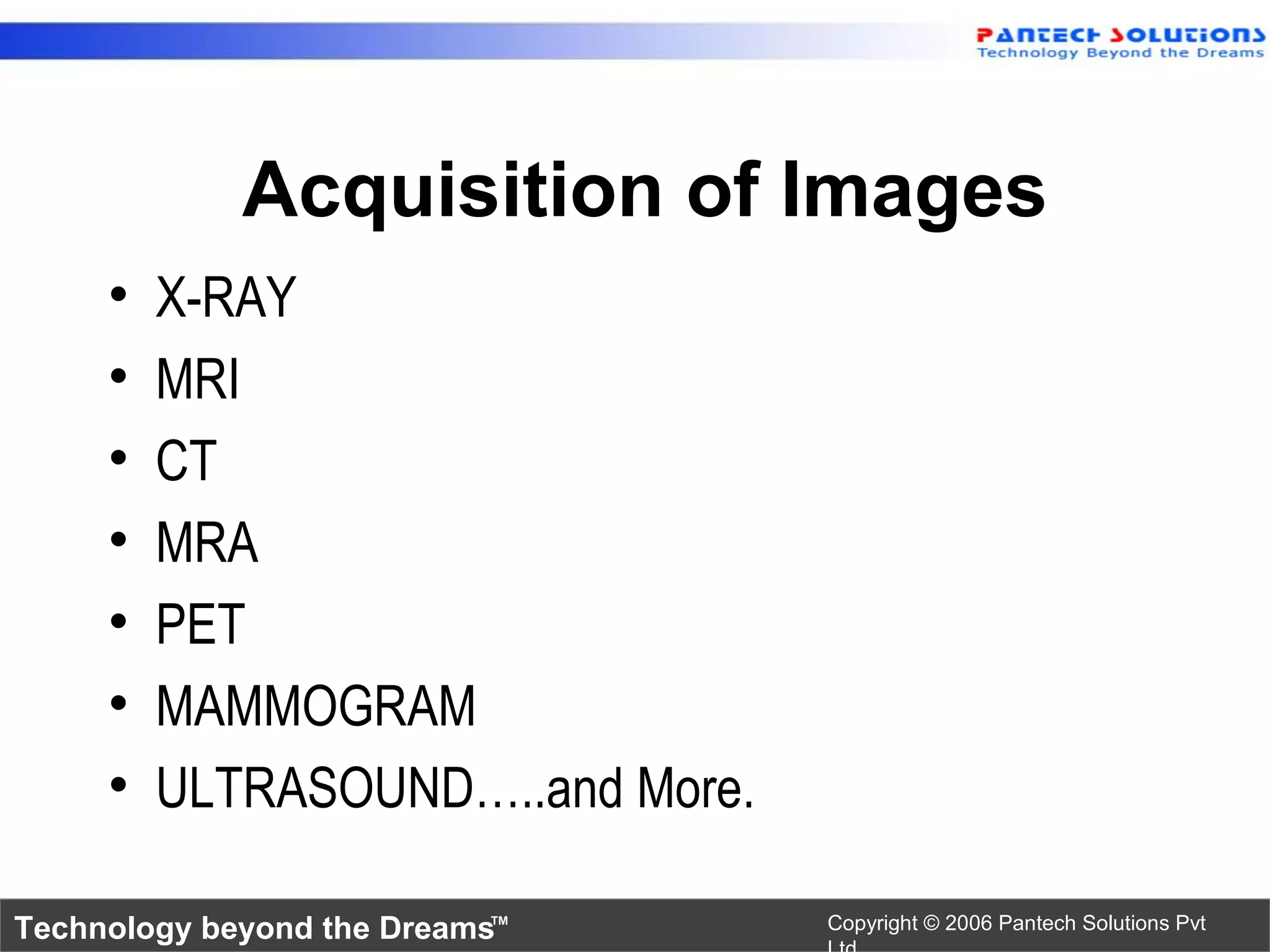 Medical Image Processing | PPT