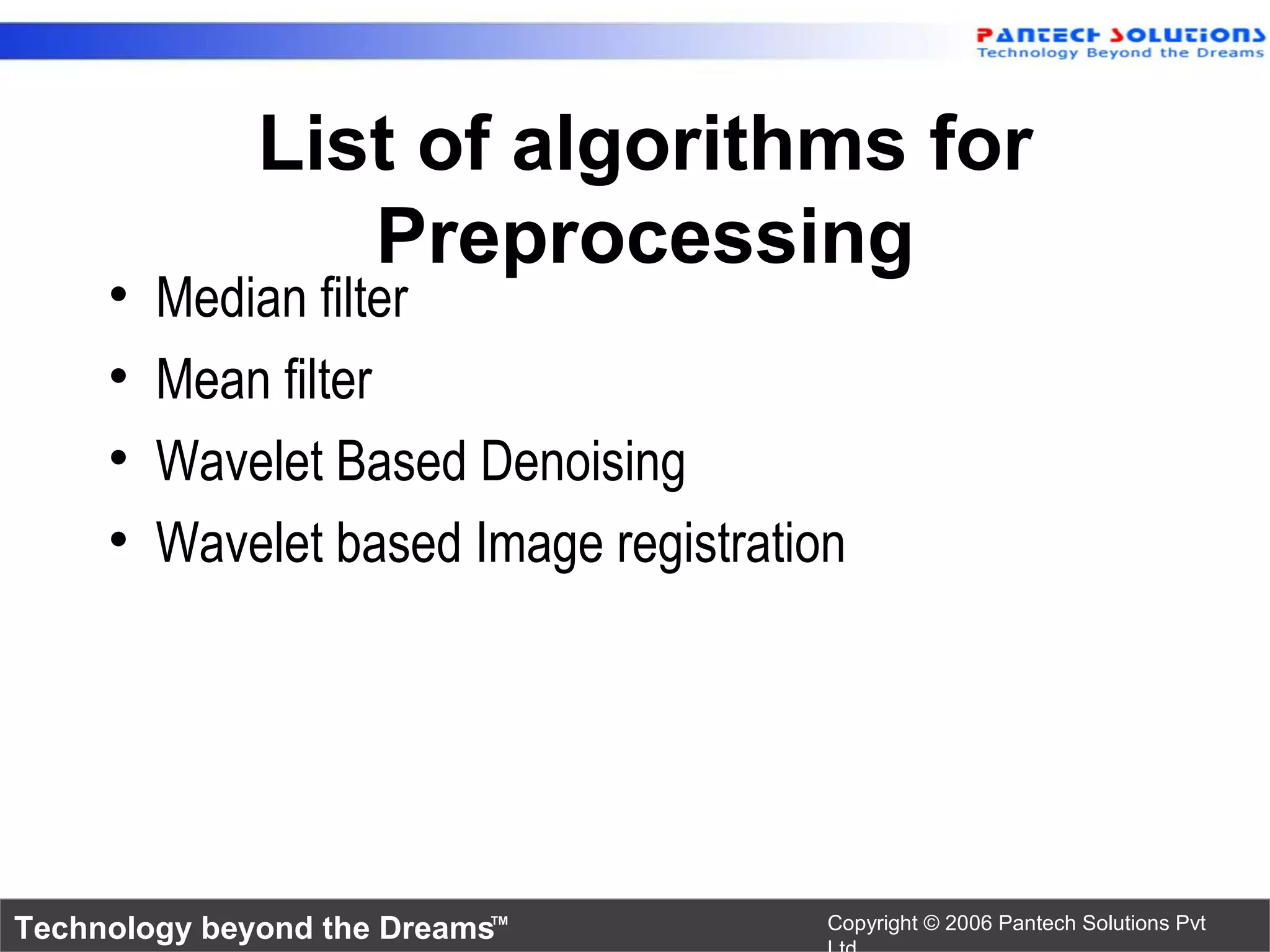 Medical Image Processing | PPT