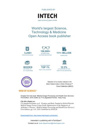 Medical Image Processing and Health Care Services [Book] | PDF ...