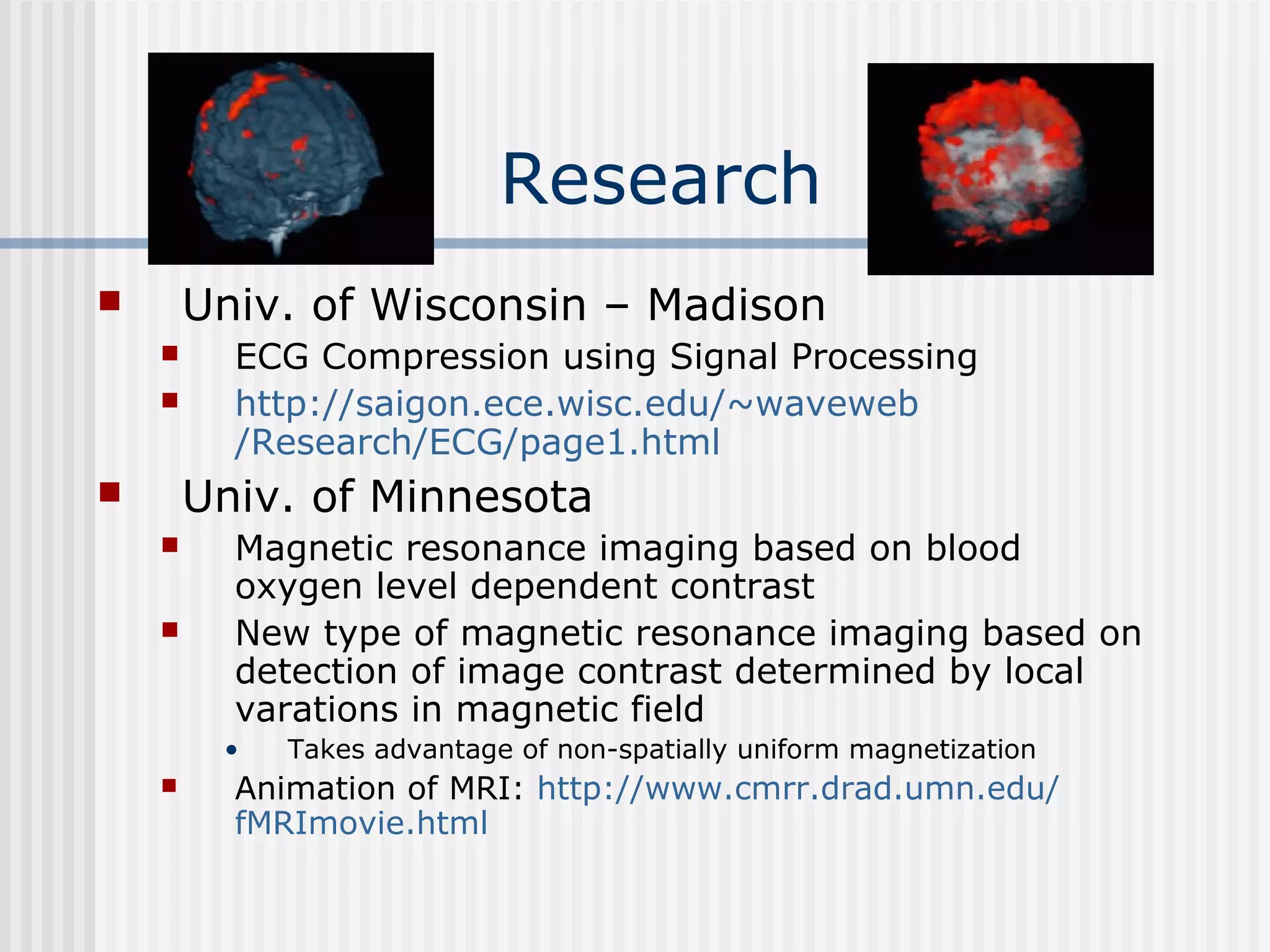 Medical image processing studies | PPT
